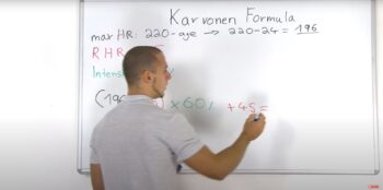Formule de Karvonen | Calcul de la fréquence cardiaque cible/d'entraînement