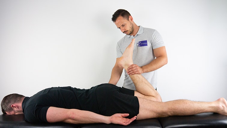Prone Knee Bend Test / Reverse Lasègue / Femoral Nerve Test | Radicular ...