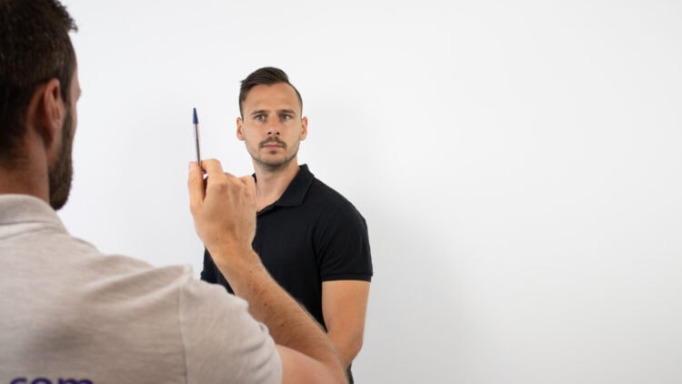 Smooth Pursuit Neck Torsion Test (SPNT) | Dizziness Assessment