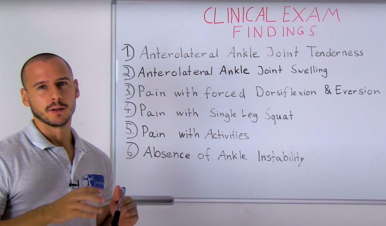 Anterior Ankle Impingement Diagnosis | Signs & Symptoms