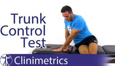 Trunk Control Test (TCT) | Motor Impairment