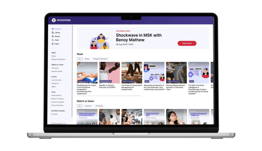 Physiotutors vs Physiopedia Plus | Membership Comparison