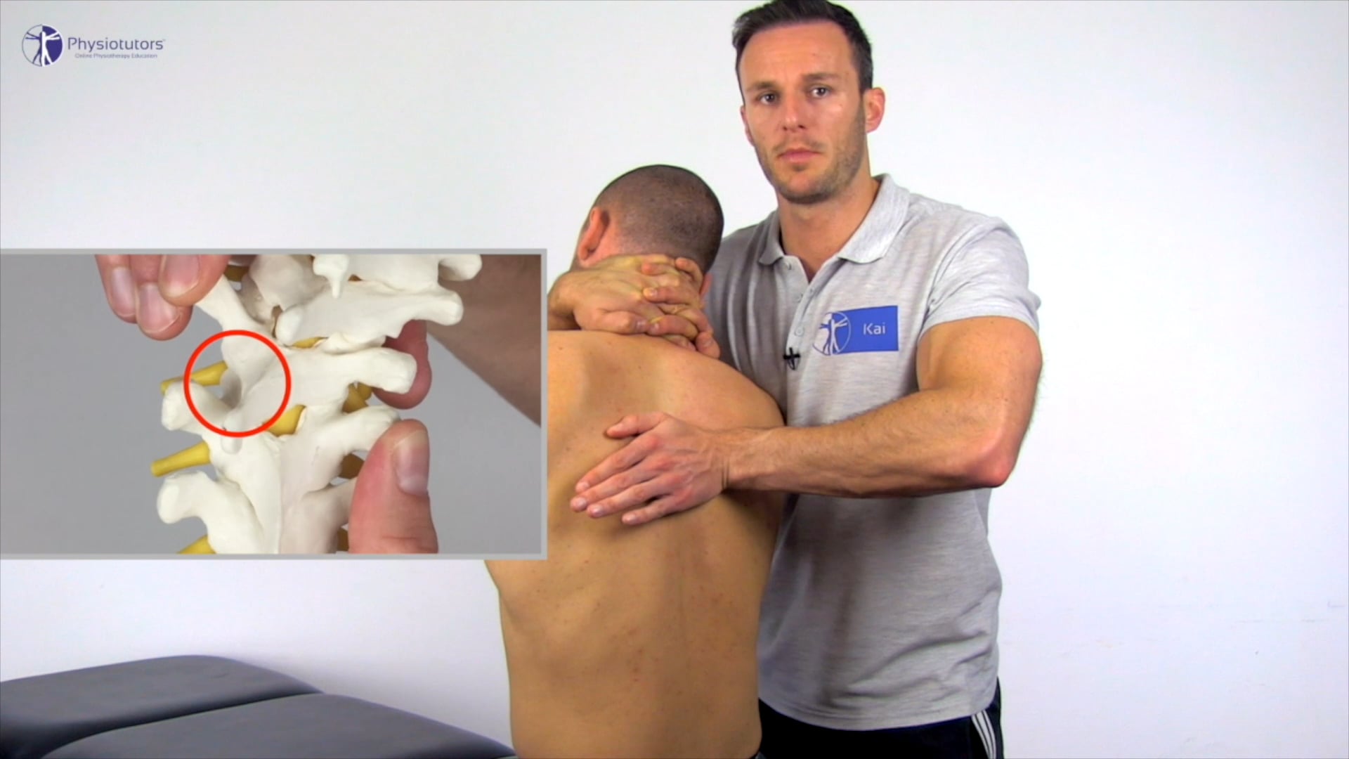 Regional Thoracic Spine Flexion T1-T4 - Physiotutors